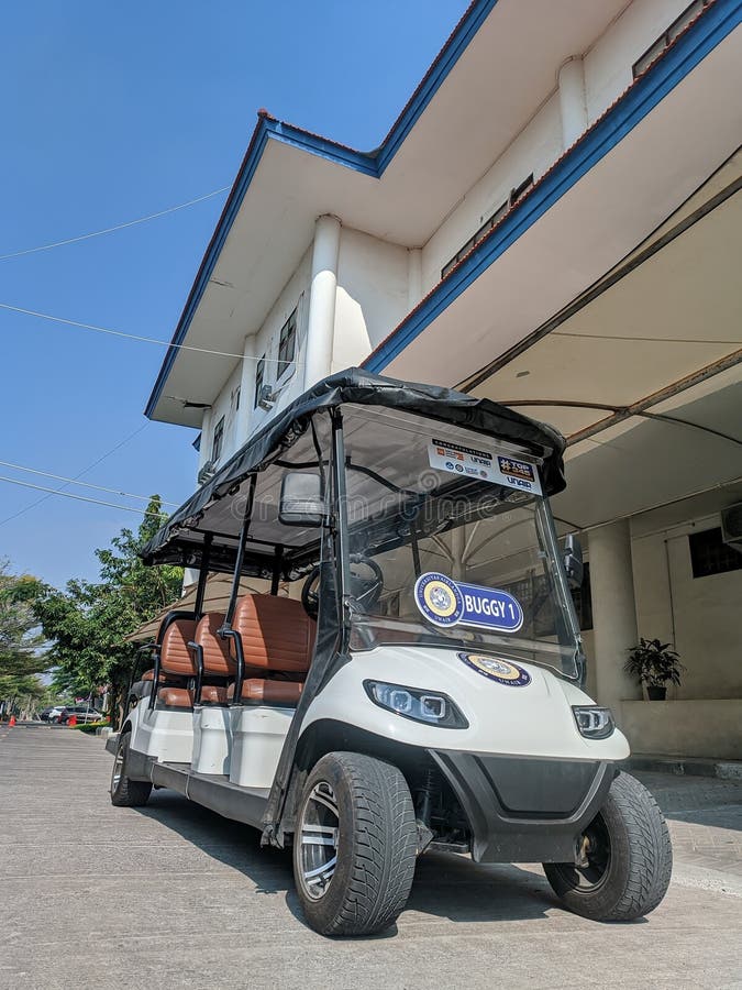 This is a Buggy Car Used To Pick Up and Drop Off Students on Campus ...