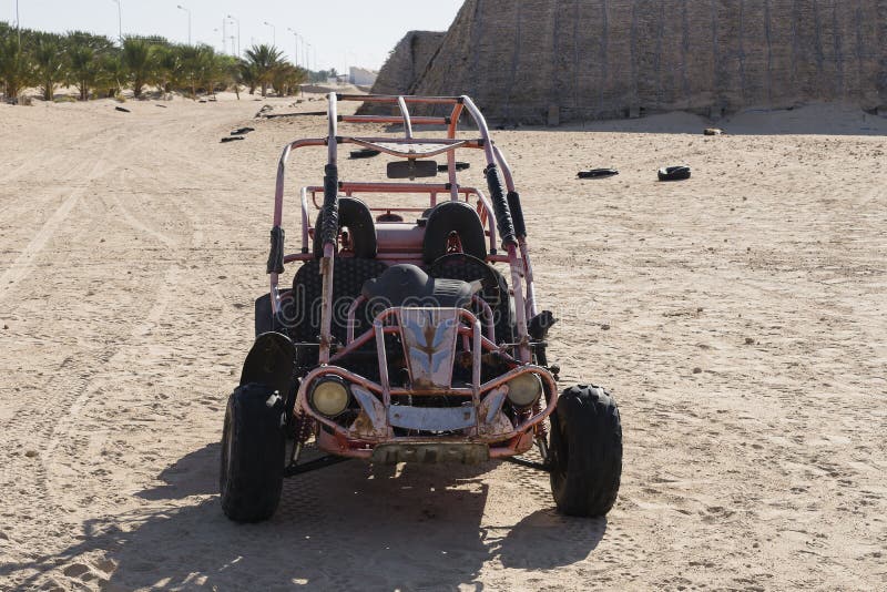Buggy in desert stock image. Image of dune, destinations - 56422349