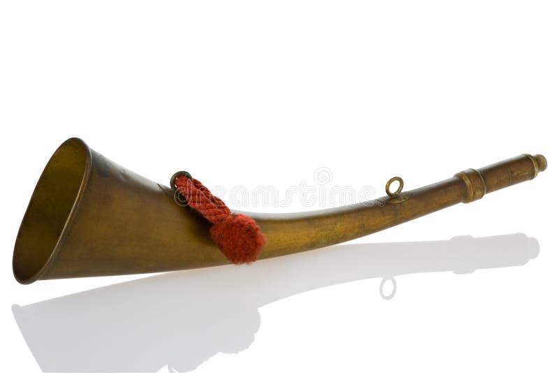 Bugle antiguo imagen de archivo. Imagen de pompa, antiguo - 3096139