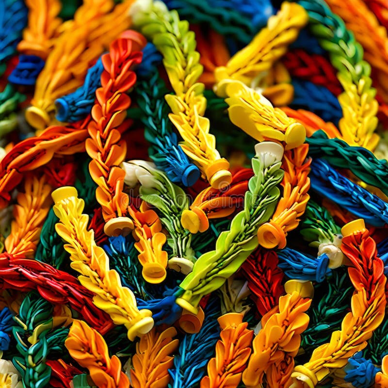 Bugle Beads Long Tubular Beads that Add Texture and Di Stock Photo ...