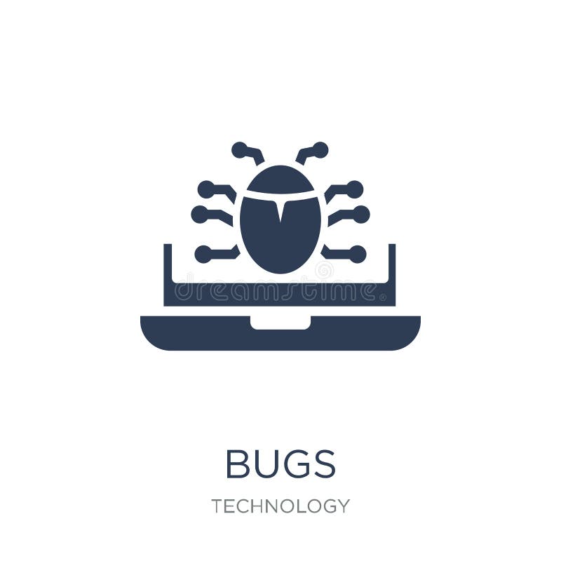 Bugs Icon. Trendy Flat Vector Bugs Icon on White Background from Stock ... Bugs Icon. Trendy Flat Vector Bugs Icon on White Background from Stock ...