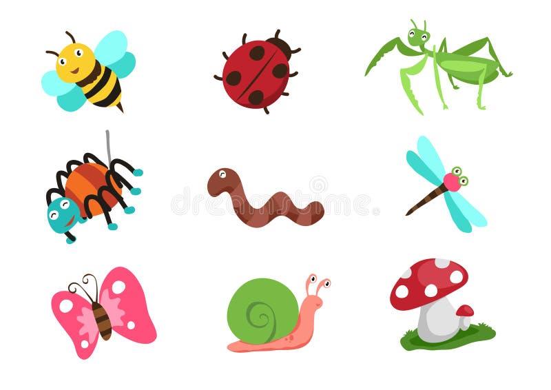 Bugs Life Vector Cartoon Stock Illustrations – 169 Bugs Life Vector ...