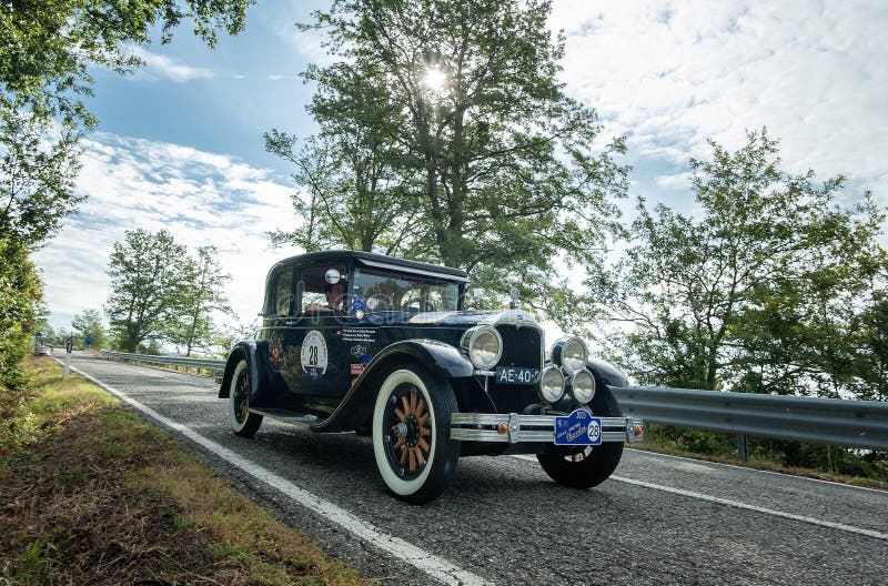 Buick Master Six Opera Coupe Engaged in a Regularity Competition ...