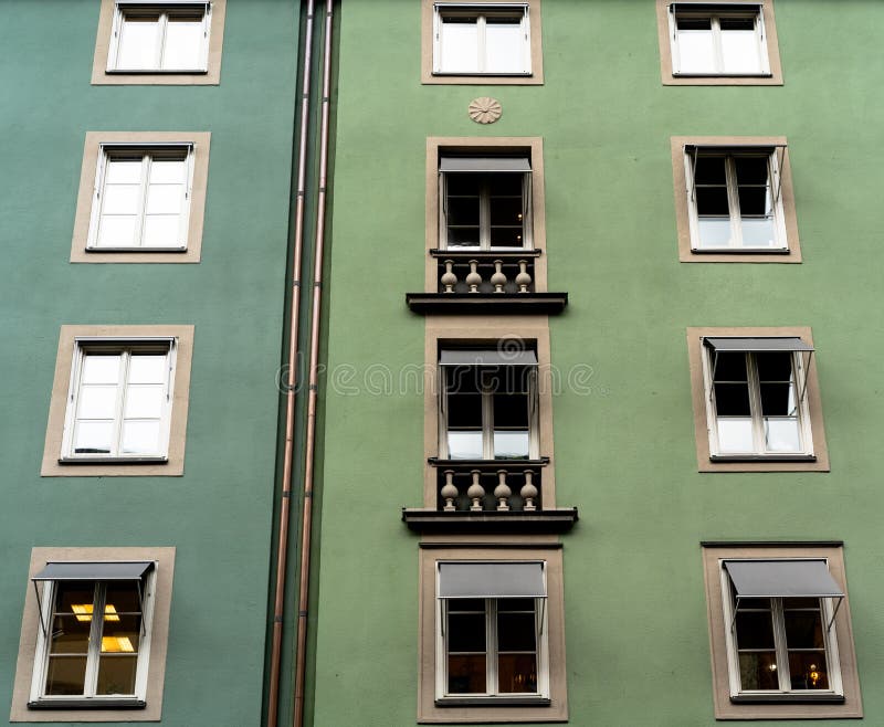 A Wall with Colors of Green and Blue Stock Photo - Image of beautiful ...