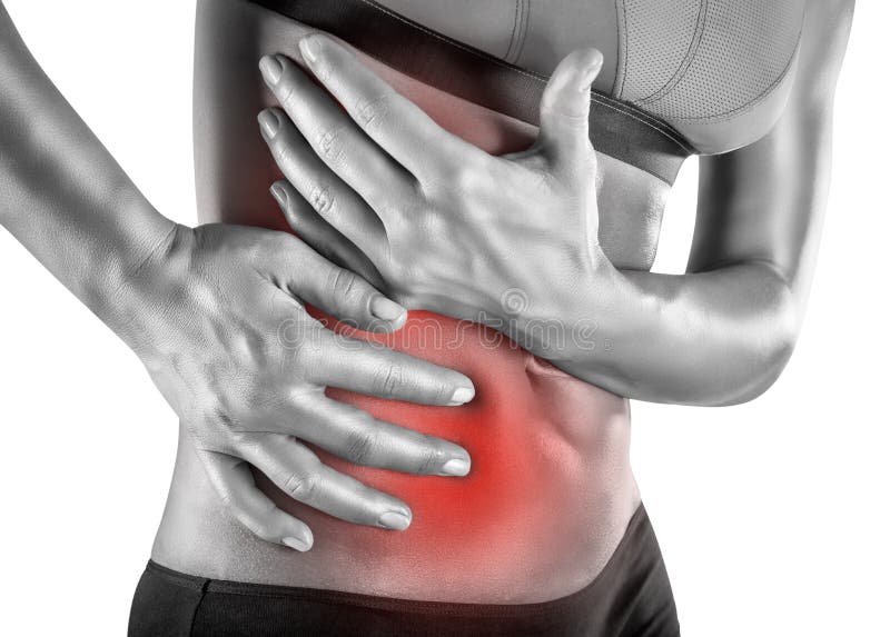 Buikpijn stock foto. Image of zwanger, cyclus, gezond - 33211178