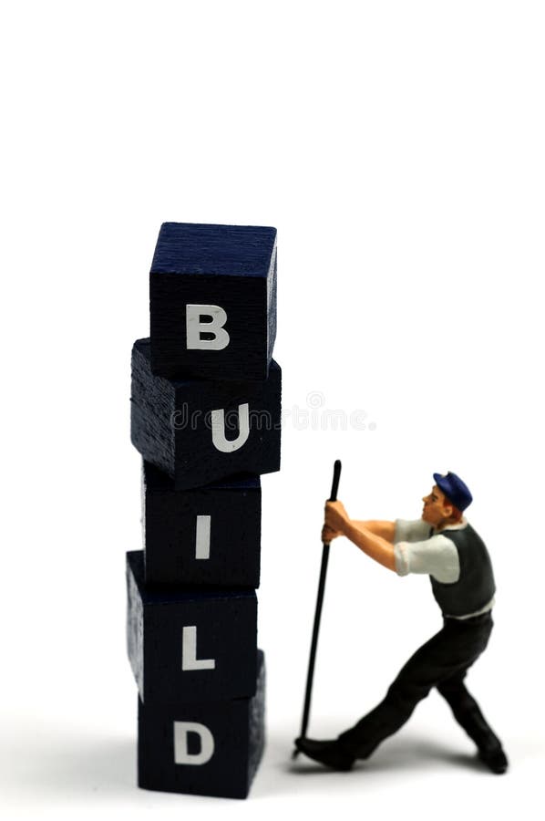 Build stock image. Image of concept, building, letters - 8509421