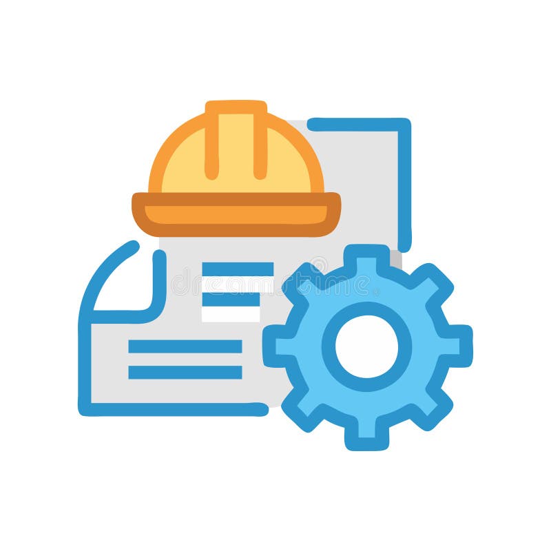 Build Automation Technology Icon Stock Vector - Illustration of vector ...