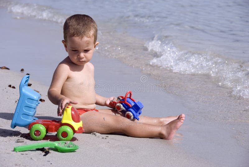 Build on the beach stock photo. Image of activity, blue - 6642298