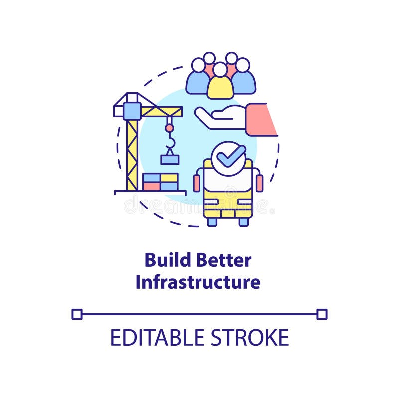 Build Transportation Infrastructure Stock Illustrations – 405 Build ...