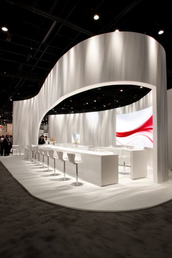 Build a Better Trade Show Image Week Modern White Exhibition Booth with ...