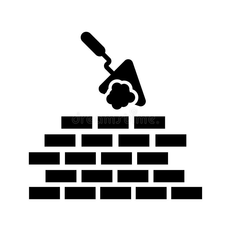 Build, Create, Material Icon. Black Vector Graphics Stock Illustration ...
