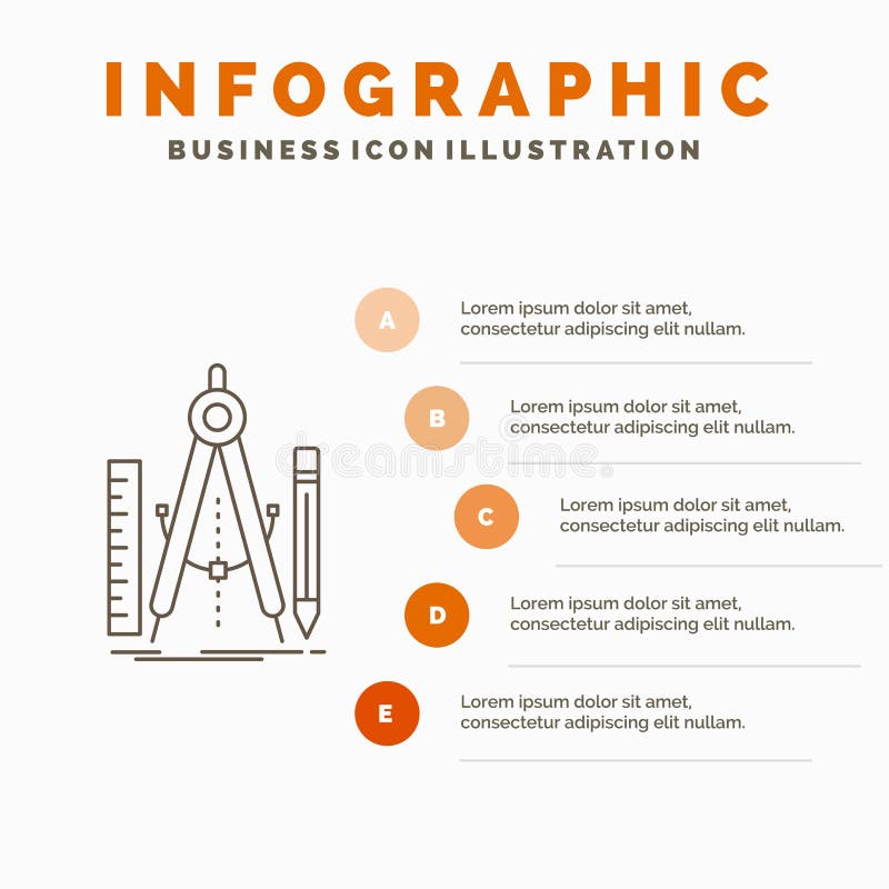 Build, Design, Geometry, Math, Tool Infographics Template for Website ...