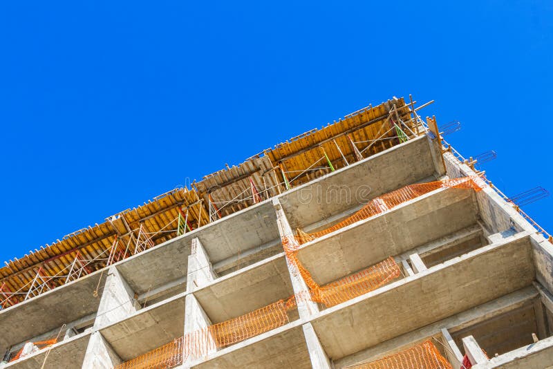 Build a Hotel Complex Construction Sites Playa Del Carmen Mexico Stock ...