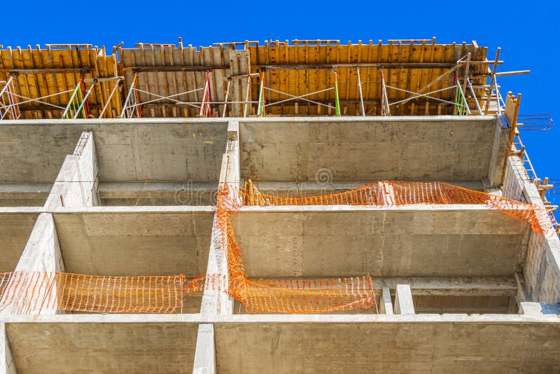 Build a Hotel Complex Construction Sites Playa Del Carmen Mexico Stock ...