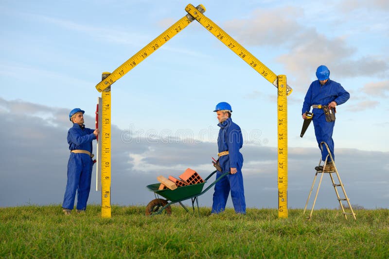 Build house stock photo. Image of construct, builder - 32376366