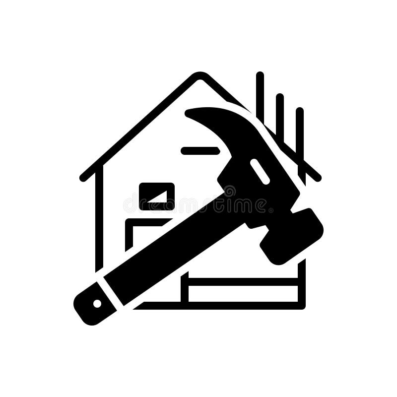 Mix Icon for Build, Construction and House Stock Vector - Illustration ...
