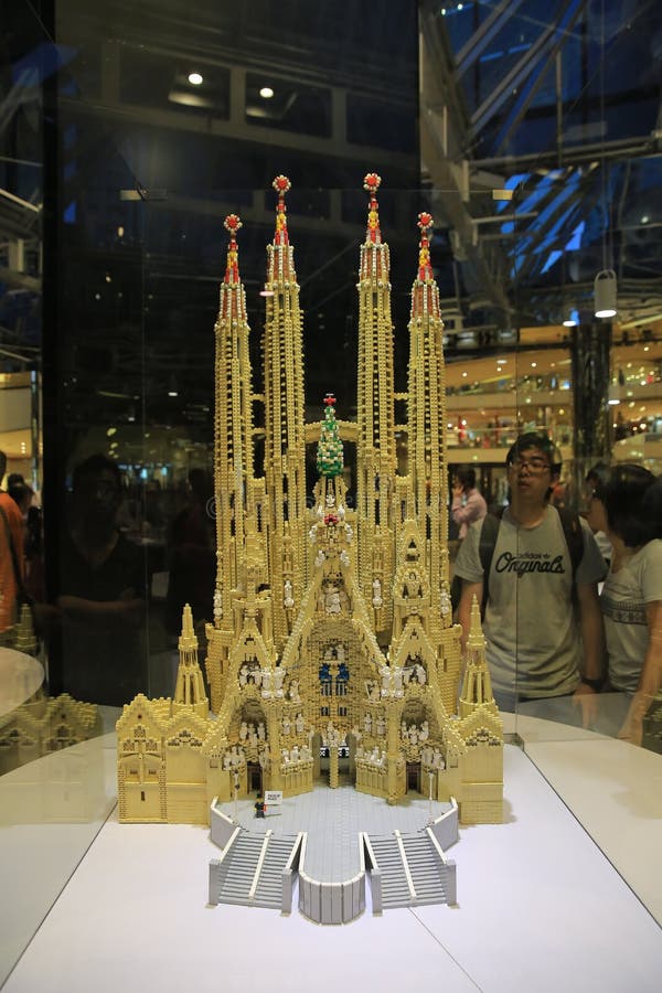 The Build from LEGO Blocks on Display Editorial Photography - Image of ...