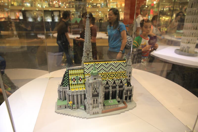 The Build from LEGO Blocks on Display Editorial Stock Image - Image of ...