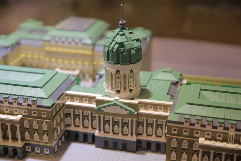 The Build from LEGO Blocks on Display Editorial Stock Image - Image of ...