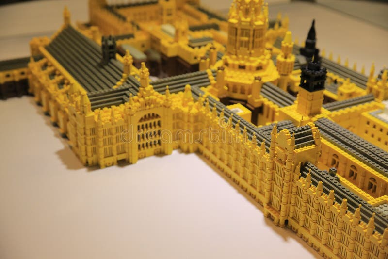 The Build from LEGO Blocks on Display Editorial Stock Photo - Image of ...