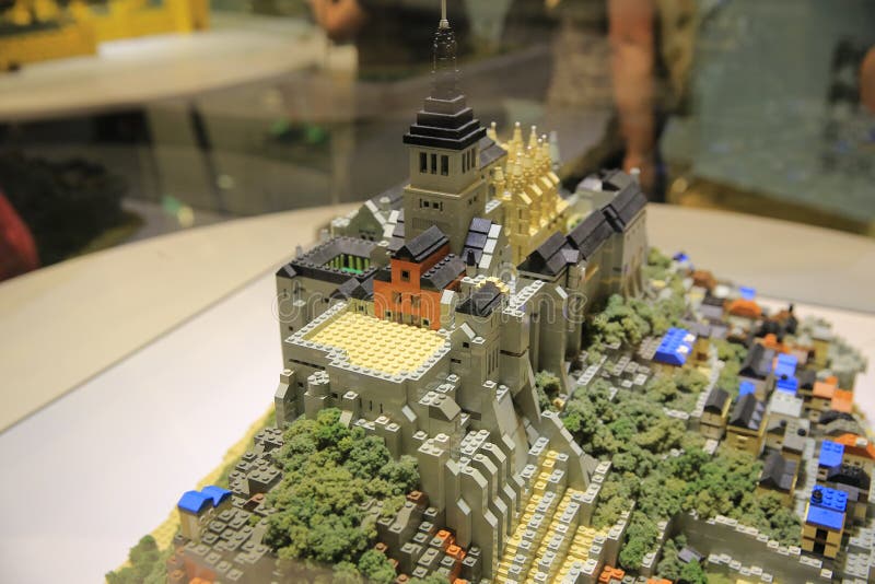 The Build from LEGO Blocks on Display Editorial Stock Photo - Image of ...