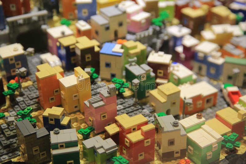 The Build from LEGO Blocks on Display Editorial Photo - Image of shop ...