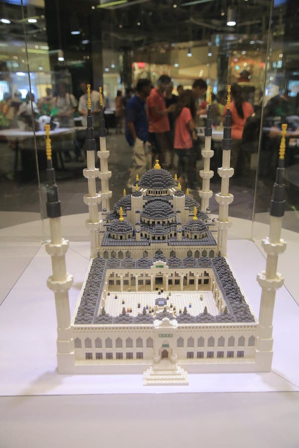 The Build from LEGO Blocks on Display Editorial Stock Image - Image of ...