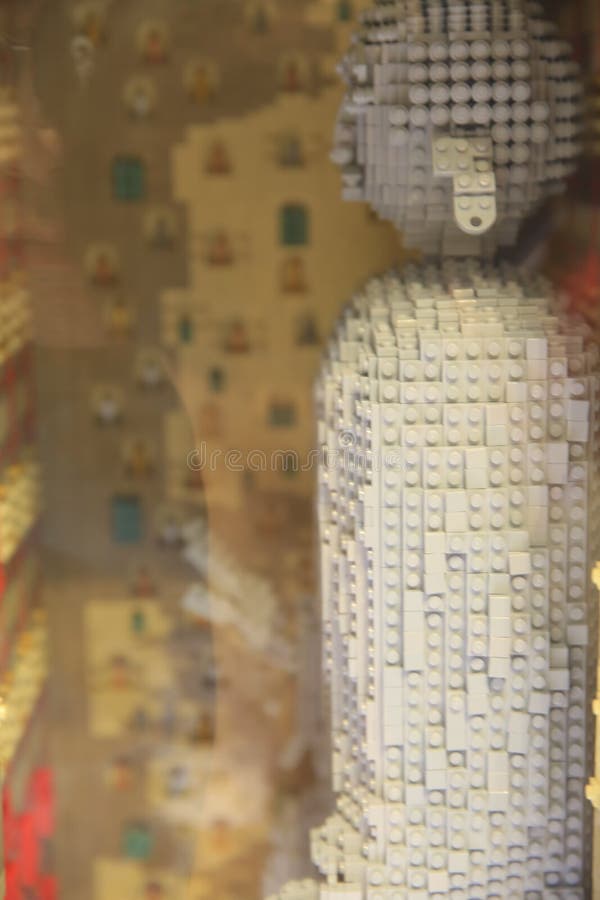 The Build from LEGO Blocks on Display Editorial Photo - Image of lego ...