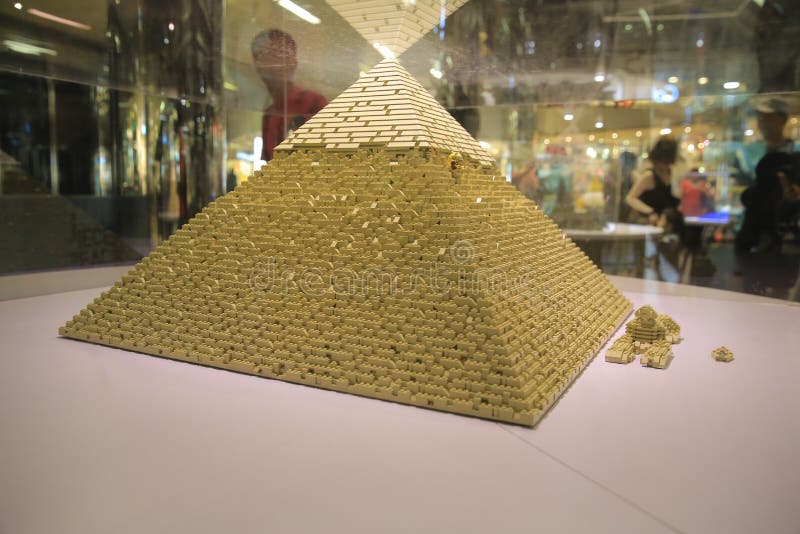 The Build from LEGO Blocks on Display Editorial Photography - Image of ...
