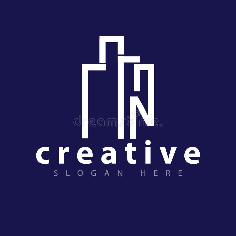 Build Letter N Logo Icon Vector Template Stock Vector - Illustration of ...