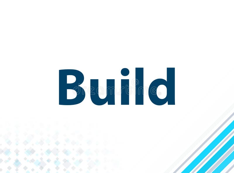 Build Up Modern Line Icon Vector Logo Stock Vector - Illustration of ...