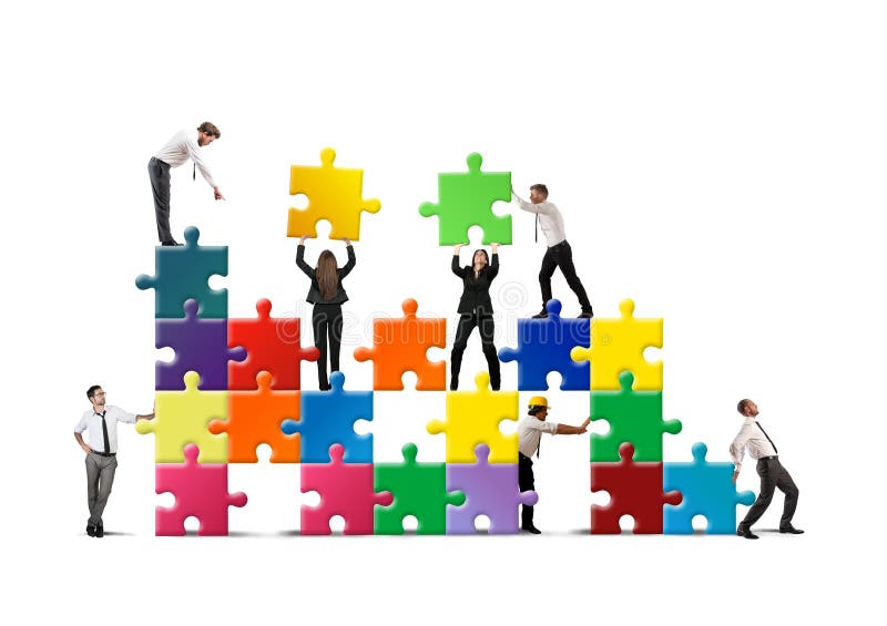 Build a new company stock image. Image of connecting - 37553599