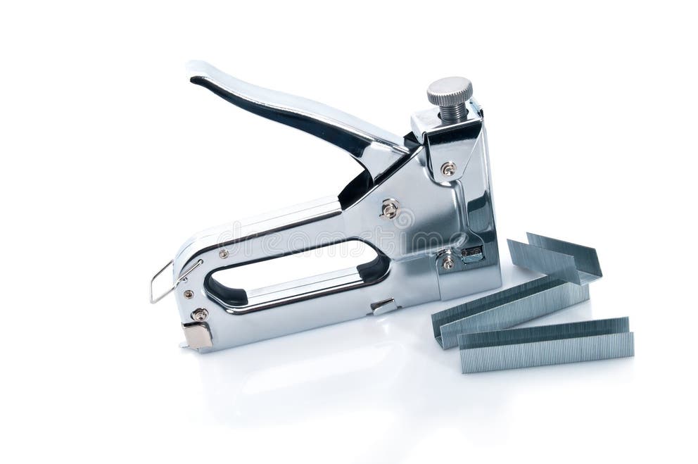 Build stapler stock image. Image of shiny, metallic, industry - 13276041
