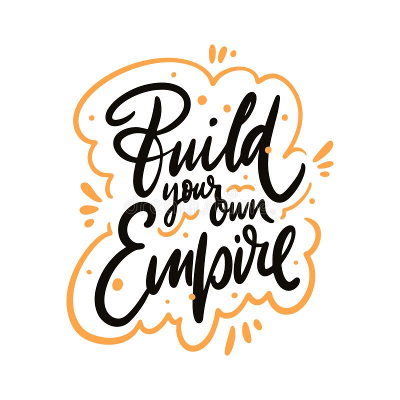 Own Boss Sign Hand Drawn Lettering Stock Illustrations – 4 Own Boss ...