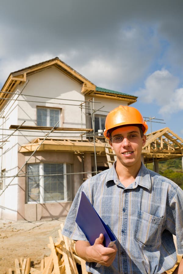 Builder stock image. Image of foreman, development, mansion - 3430239
