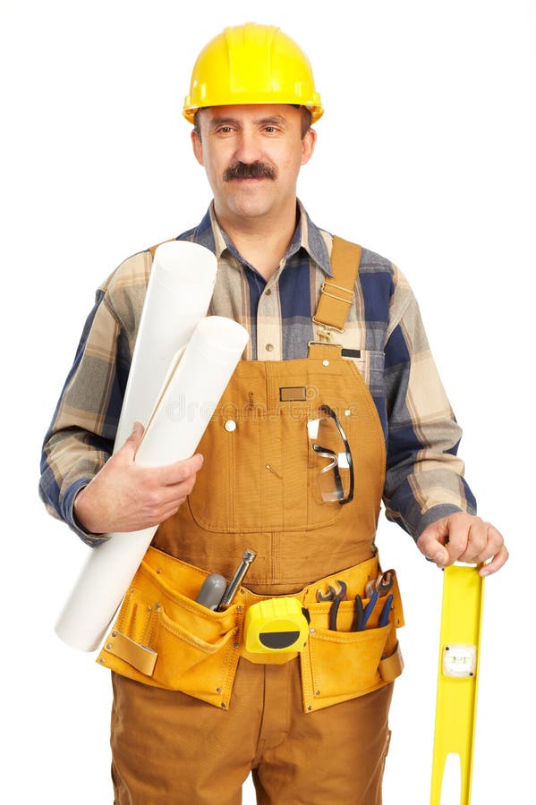 Builder stock photo. Image of gesture, professional, industrial - 7531736