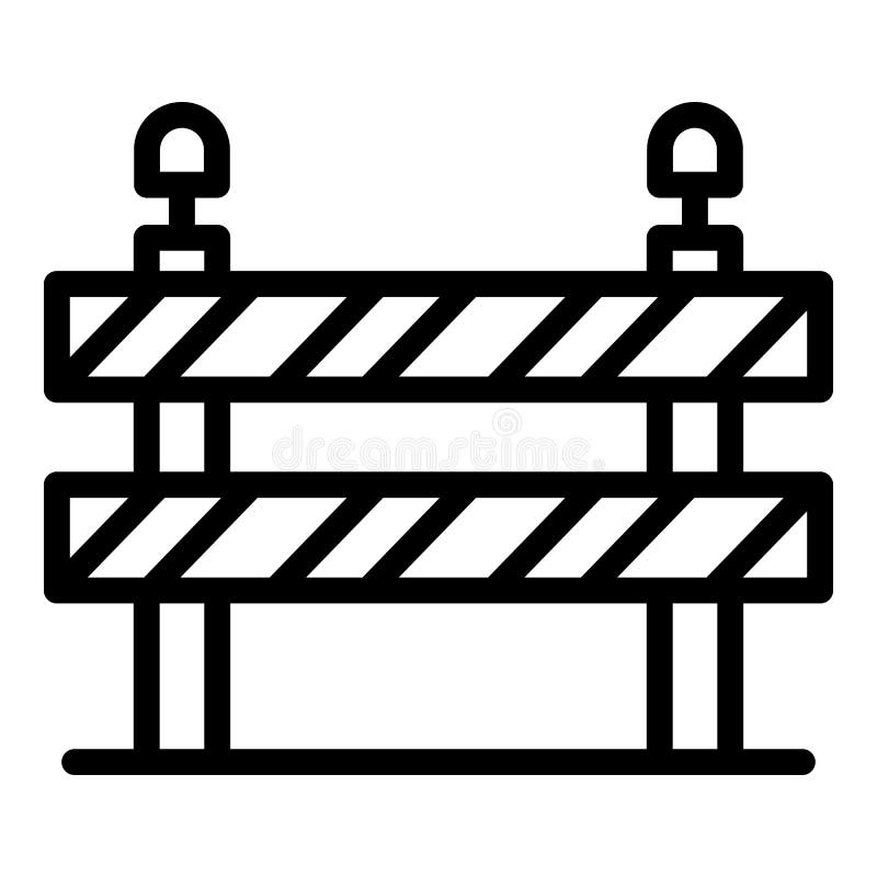 Barrier Icon Outline Style Stock Illustrations – 2,211 Barrier Icon ...