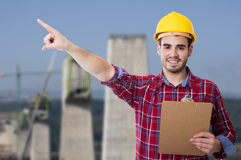 Builder construction stock image. Image of order, chief - 85809467