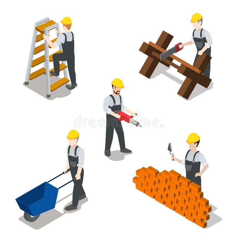 Worker Isometric Stock Illustrations – 31,914 Worker Isometric Stock ...