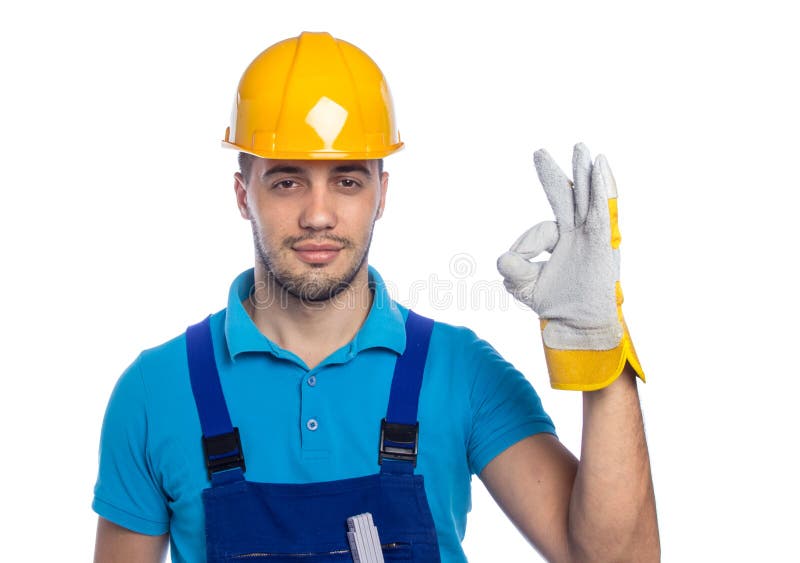 Builder - Construction Worker Stock Image - Image of builder, craftsman ...
