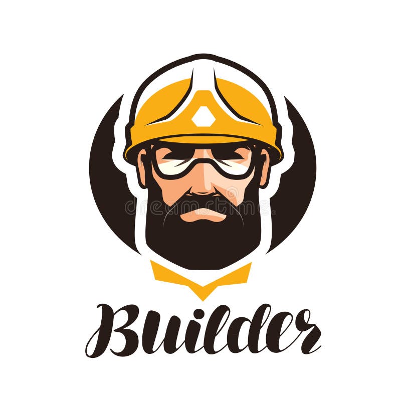Builder, Constructor Logo. Industry, Support, Service, Repair, Overhaul ...