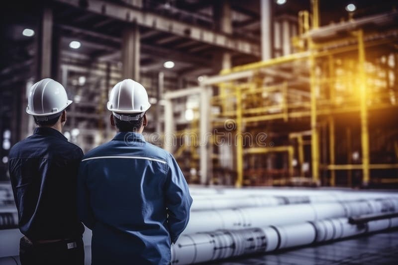 Builder Engineer Architect Discussion Building Plan Technical Expertise ...