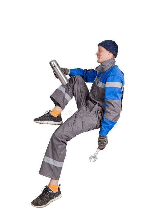 Cartoon Man Helmet Drinking Cup Stock Photos - Free & Royalty-Free ...