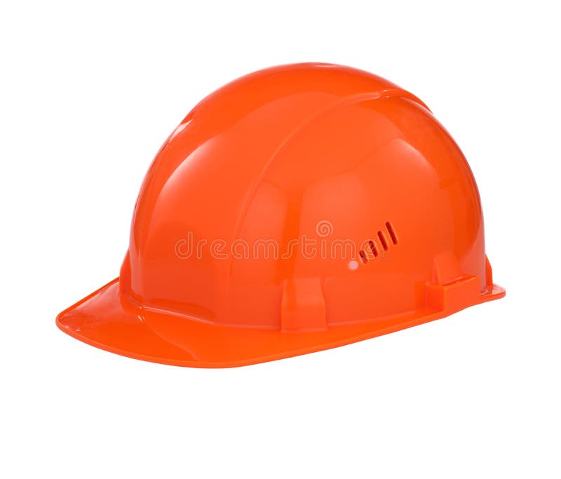 Builder Hard Hat With Clipping Path Picture. Image: 20000747