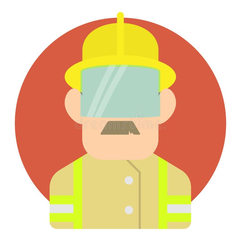 Builder icon, flat style stock vector. Illustration of business - 79998593