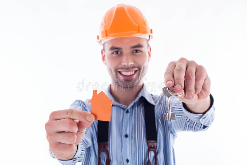 A builder man stock photo. Image of architect, engineer - 29092048