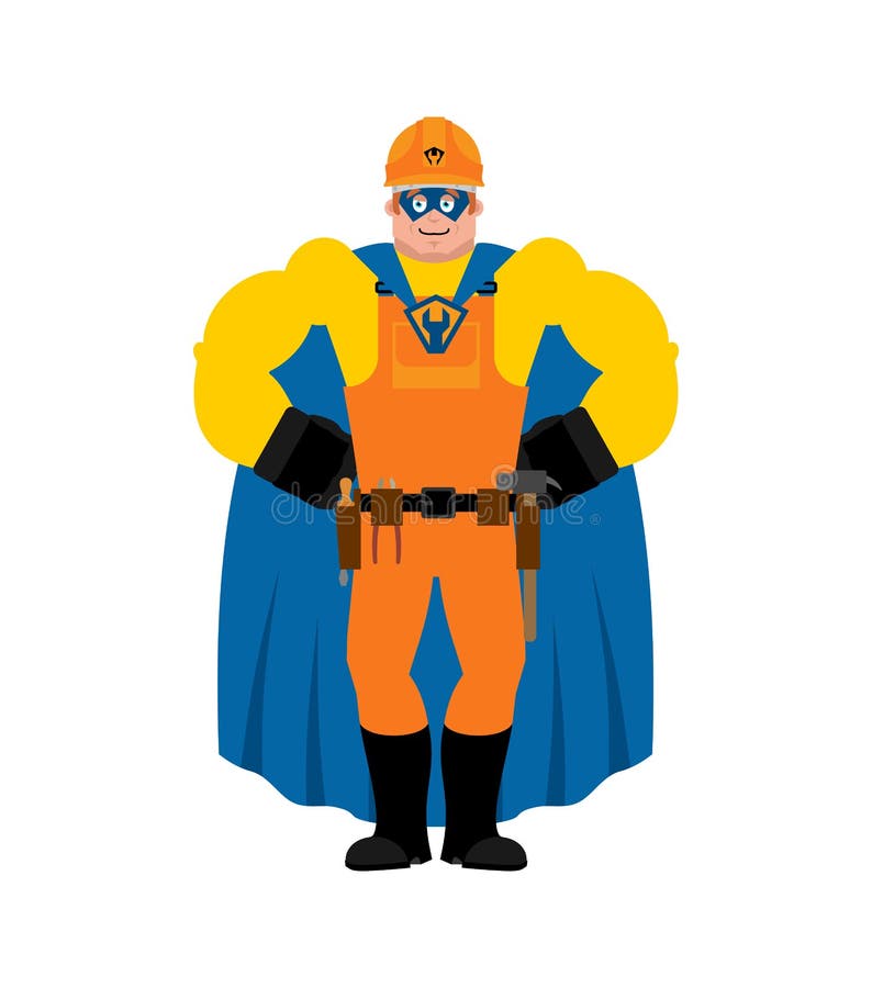 Serviceman Builder Professional and Vector Worker Maintenance Repair ...