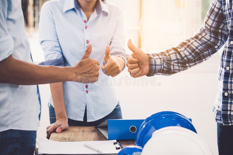 Builder Team Meeting and Approved Planning for Renovation Office ...