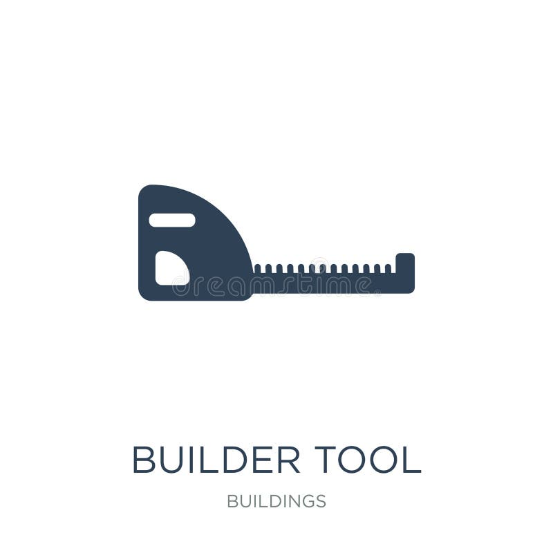 Builder Tool Icon in Trendy Design Style. Builder Tool Icon Isolated on ...