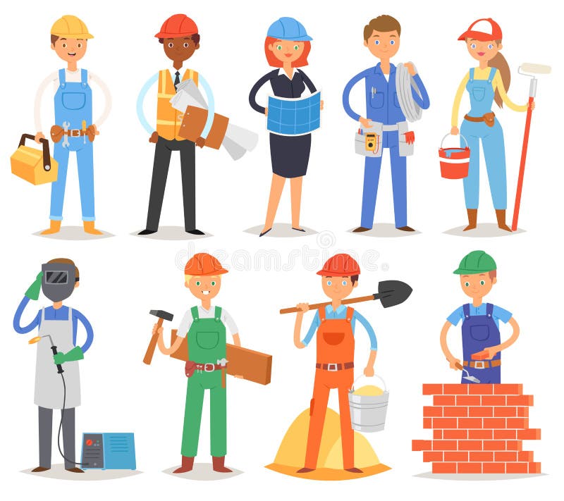 Contractor Cartoon Character Stock Illustrations – 11,252 Contractor ...